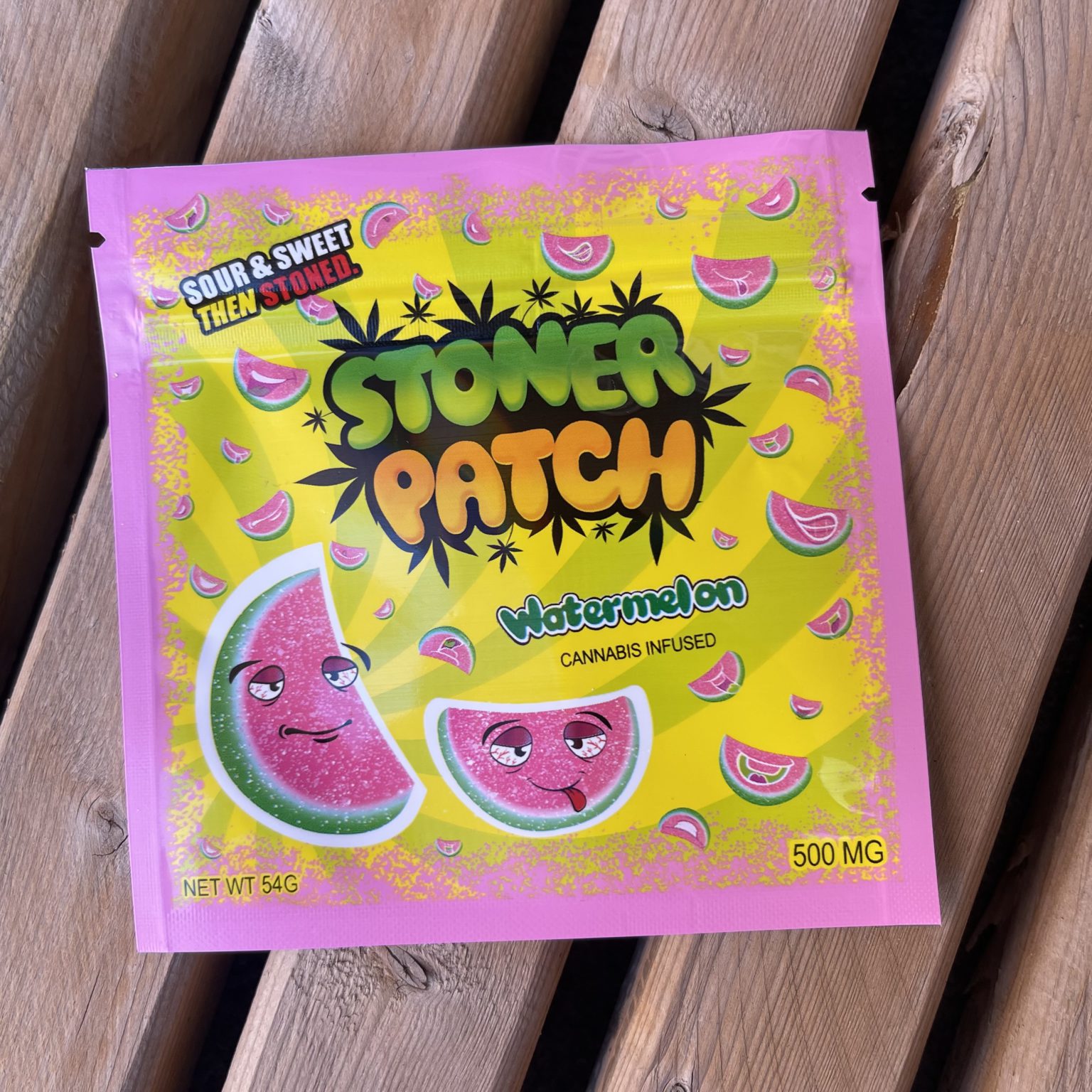 Stoner Patch Dummies Watermelon 500MG - Weed Dispo Stoner Patch Dummies Watermelon 500MG - Weed Dispo